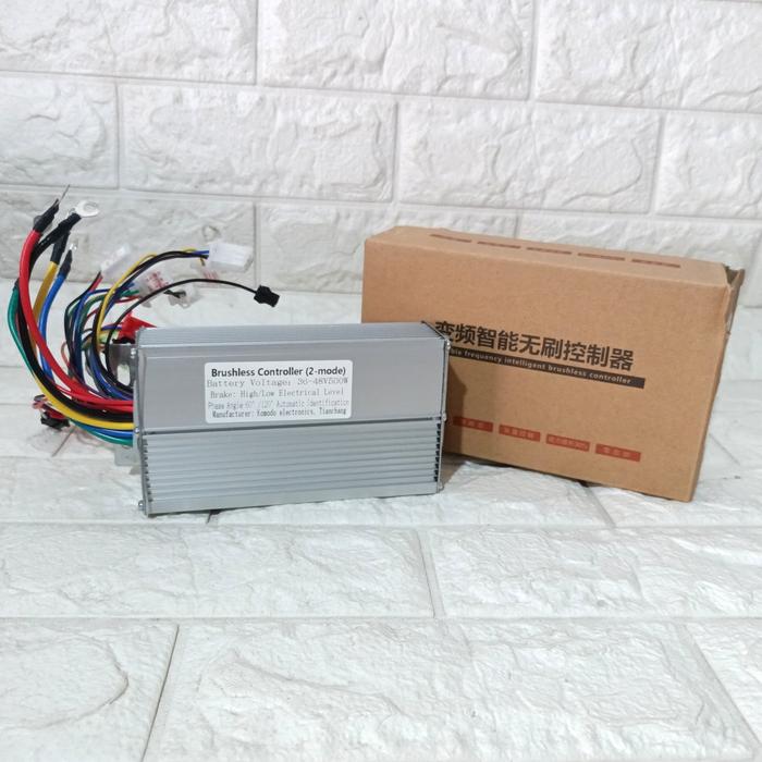 Jual brushless controller 2mode 36v 48V 500W bldc controler sepeda ...
