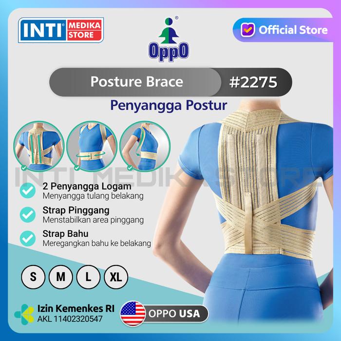 Jual OPPO - Posture Brace with Steel Stay 2275 - S - Kota Bandung ...