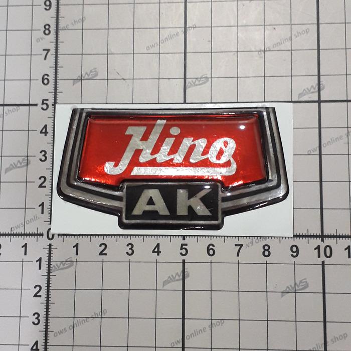 Jual Sticker Hino AK - Crome Meralic - Kota Semarang - AWS Online Shop ...