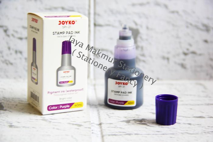 Jual Tinta Stamp Pad INK Joyko SPI-21 Ungu (Eceran) - Jakarta Barat ...