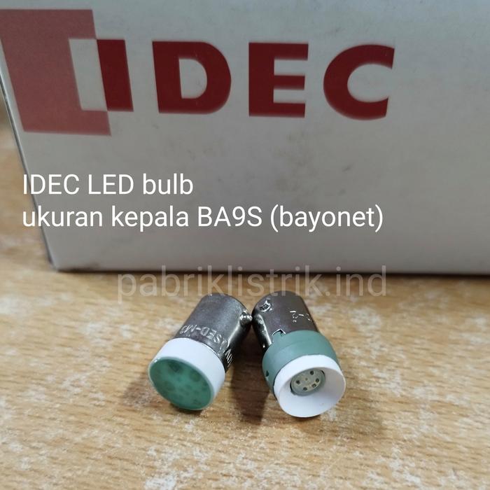 Jual Led bulb bohlam LSED M3 M3G M3Y 2G 24V 220V Idec original BA9s ...
