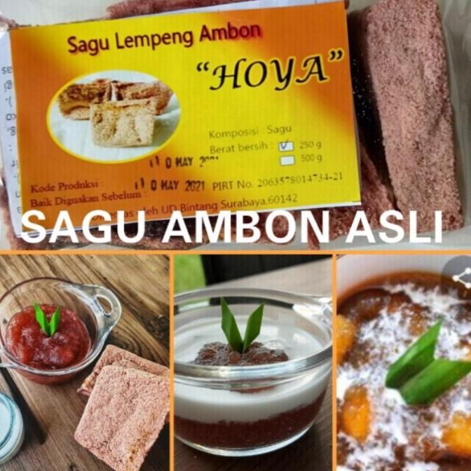 Jual Sagu Ambon Asli / Sagu lempeng khas ambon / Sagu ambon 300gr Sagu ...