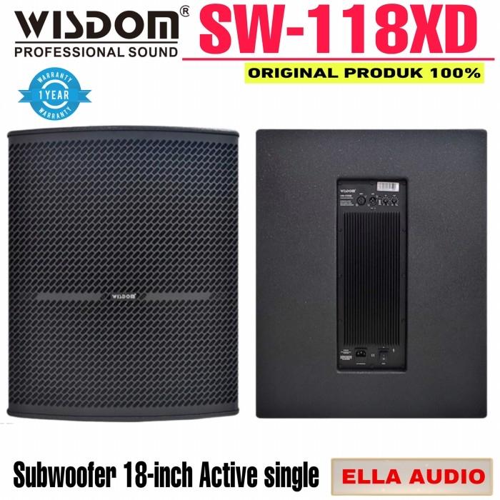 Jual Subwoofer Aktif wisdom sw-118xd aktif subwoofer 18"inch single ...