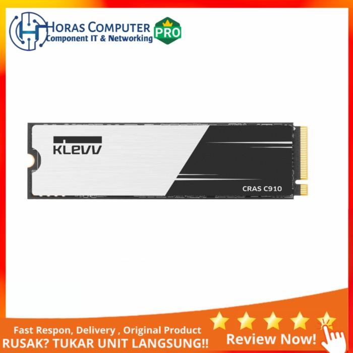 Jual SSD KLEVV CRASS C910 500GB M.2 2280 NVMe PCle Gen 4 x 4 3D TLC - Jakarta Pusat - HORAS ...