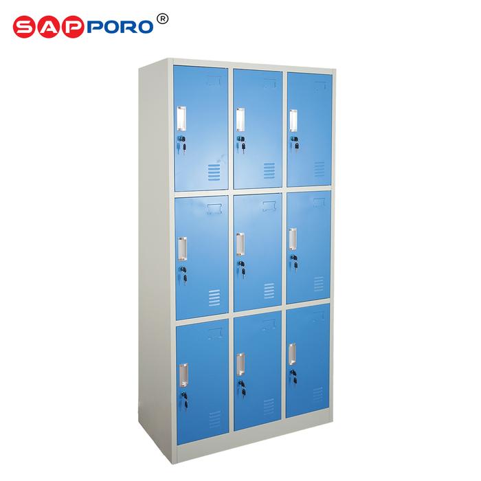 Jual Sapporo Koln 9 - Loker Besi 9 Pintu | Steel Locker 9 Doors Di ...