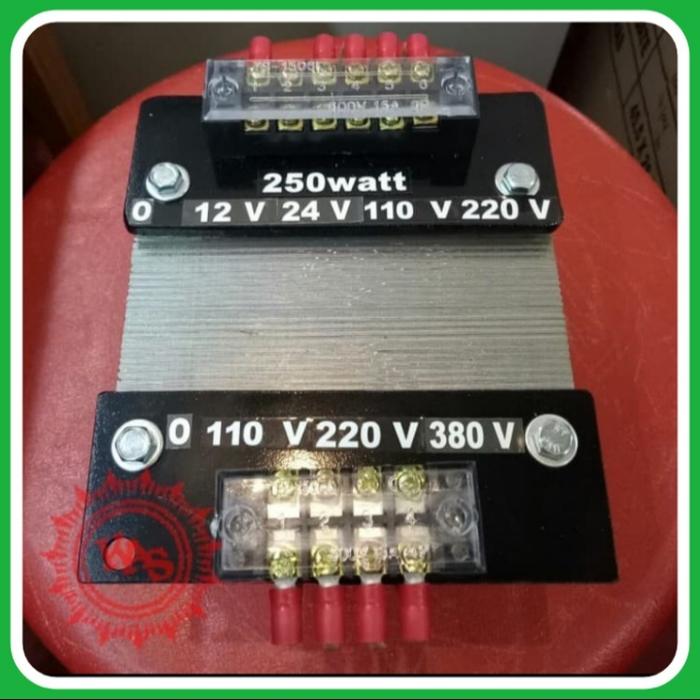 Jual Trafo Step Up Step Down 250 watt 110V-220V-380V to 12V-24V-110V ...