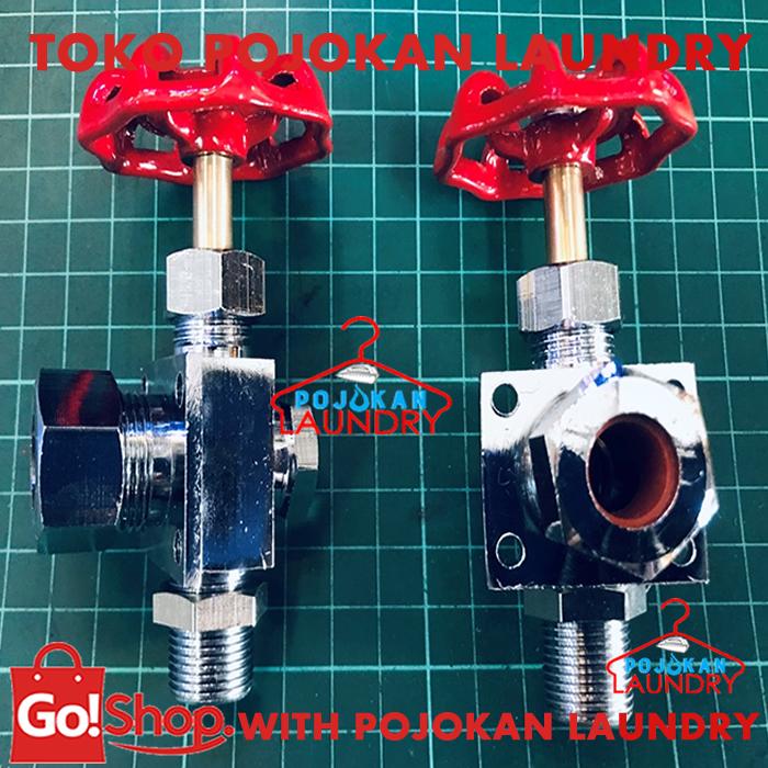 Jual Kran Kaca Tabung Boiler /Kran Sight Glass /Water Gauge Level 3/8 ...