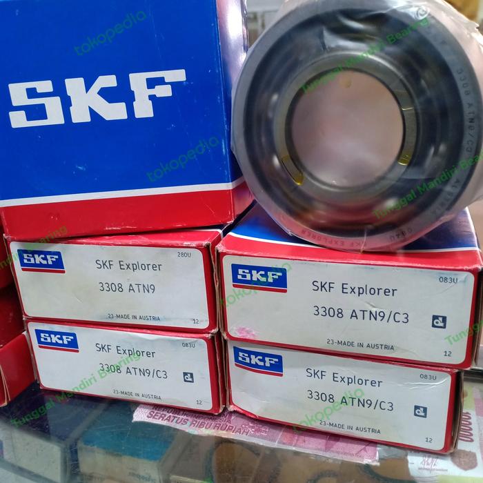 Jual DOUBLE ROW ANGULAR CONTACT BALL BEARING 3308 ATN9/C3 SKF - Jakarta ...