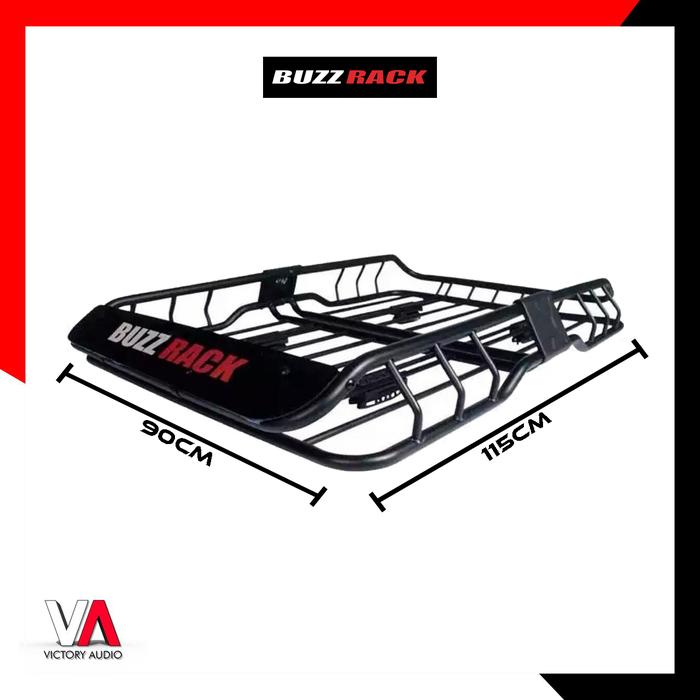 Jual Rak Barang Kargo Bagasi ATAP MOBIL BUZZ RACK Roof Rack 90cm x ...