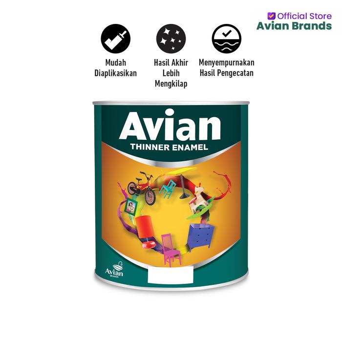 Jual Avian Thinner Enamel 1 L - Jakarta Utara - Avian Brands Jakarta | Tokopedia