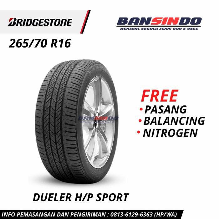 Jual Ban Mobil 245/50 R20 Bridgestone Dueler HP SPORT ( BAN CX-9 ...