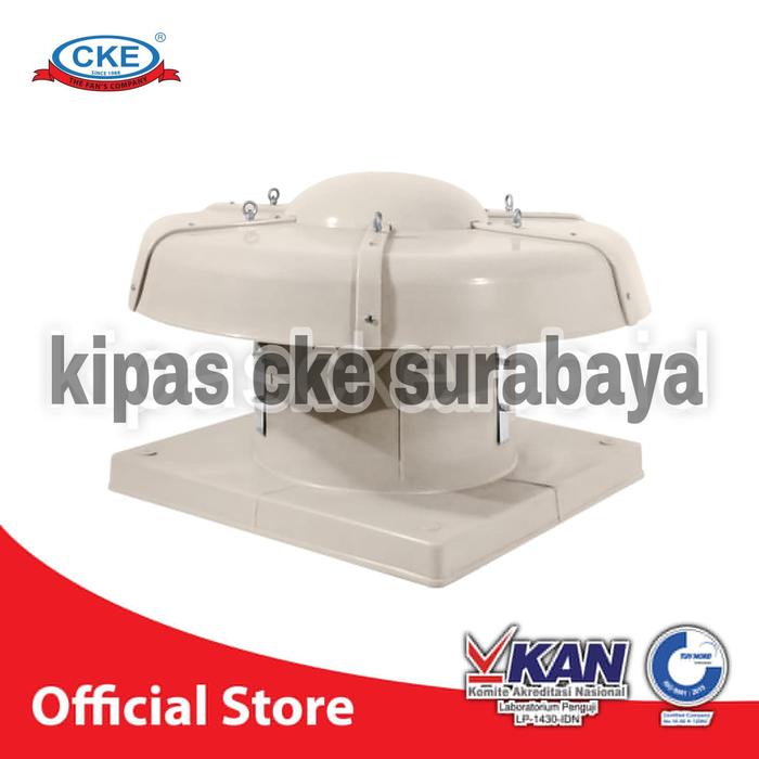 Jual CKE Kipas Atap Plastik Blower Roof Fan 16" PolyPropilene RF-DWT1 ...