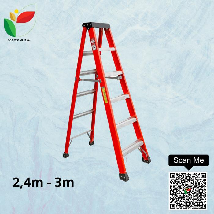 Jual Tangga Fiberglass 8 Steps 2,4 Meter - Kab. Tangerang - Yobi ...