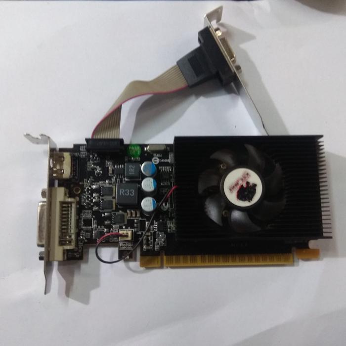 Jual vga card low profil 1gb 128bit pcie murah besi pendek cpu desktop - Jakarta Pusat - paredes ...