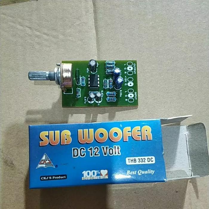 Jual Kit filter subwoofer / kit pre amp subwoofer / kit tone sub woofer ...