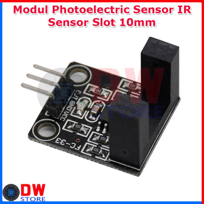 Jual Modul Photoelectric Sensor IR Infrared Slot 10mm Motor Speed ...