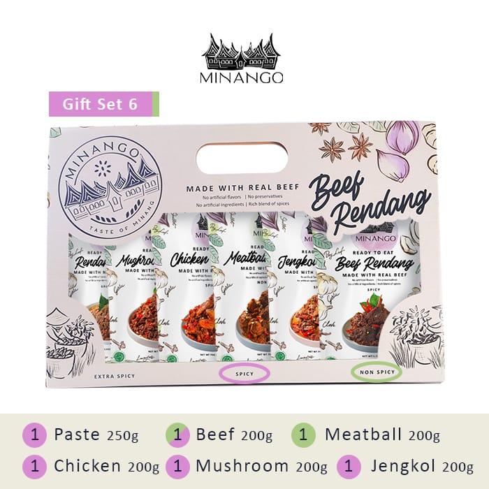 Jual Minango Rendang Padang Giftset 200gr Siap Saji Halal BPOM (isi 6) - Jakarta Selatan ...