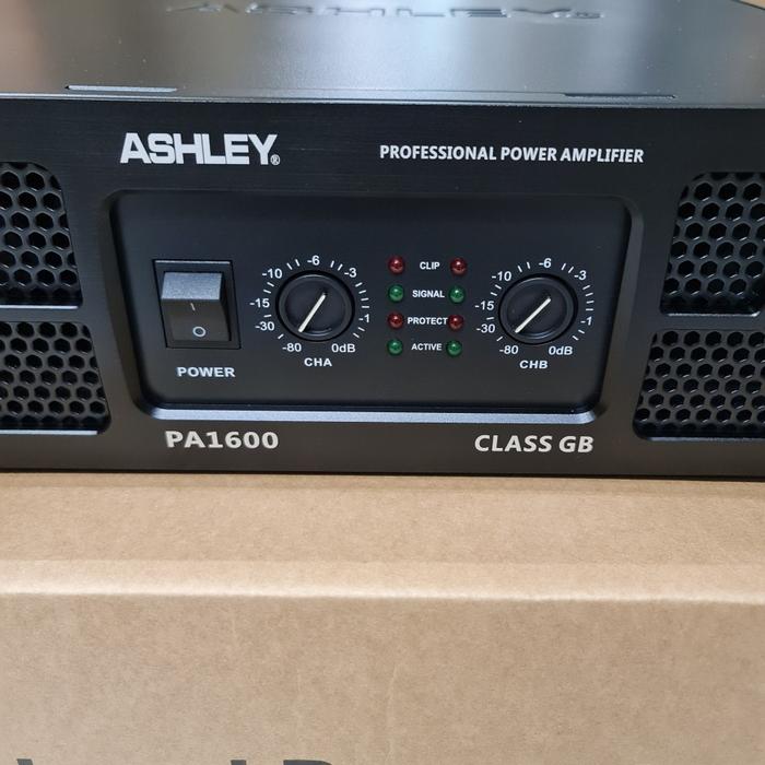 Jual Power Amplifier Ashley Pa1600 Pa 1600 Original Class Gb Di Seller ...