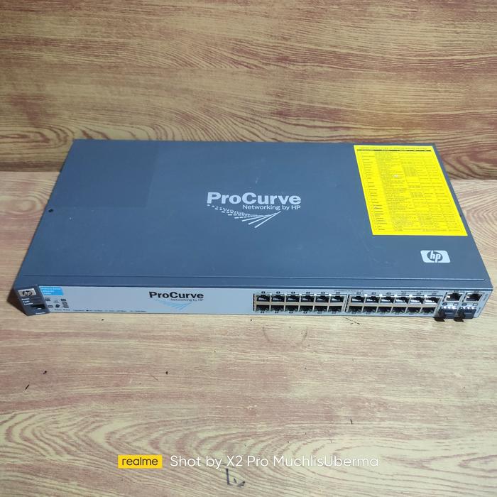 Jual Switch Hub 24 Port Hp Procurve 2610 J9085A Support Vlan Dan Web Gui - Jakarta Selatan ...