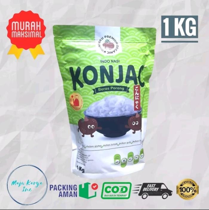 Jual Konjac rice beras porang 1 Kg Nasi instant cukup seduh - Jakarta ...