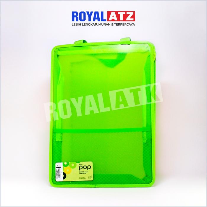 Jual Daiichi Zipper Bag FC POP Map Resleting Horizontal & Vertical ...