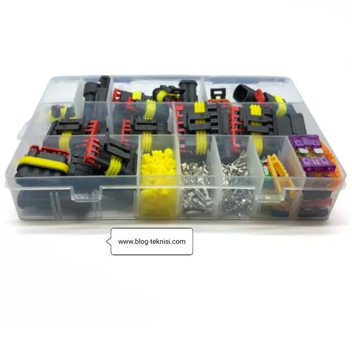Jual 242 Pcs 1.5 Series Superseal AMP TYCO Connector Set Kits Box ...