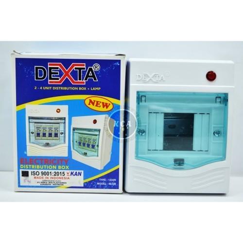 Jual DEXTA DX-1234N Box MCB 2-4 Grup Group + Lampu Indikator Kotak MCB ...
