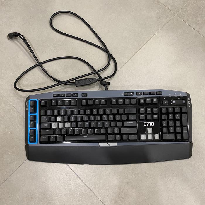 Jual Logitech Mechanical Keyboard G710 Cherry MX Blue (Kondisi 90% ...