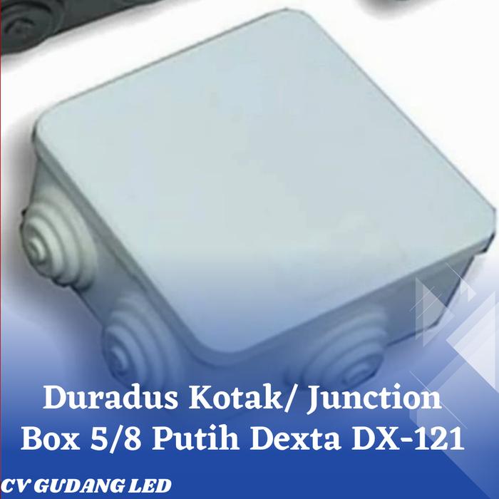 Jual Duradus / Dorados Kotak / Junction Box 5/8 Putih DEXTA DX-121 ...