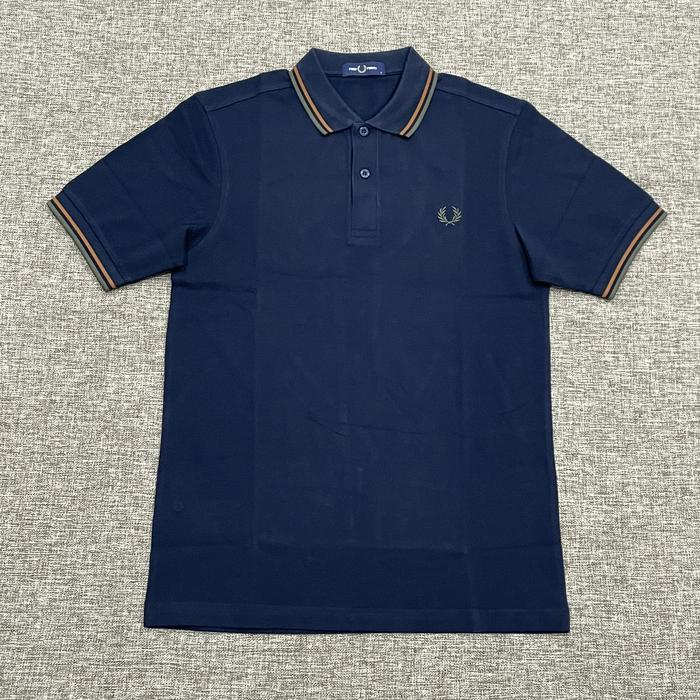Promo Fred Perry Gold Olive Tipped Polo Black Original - Kota Palembang ...