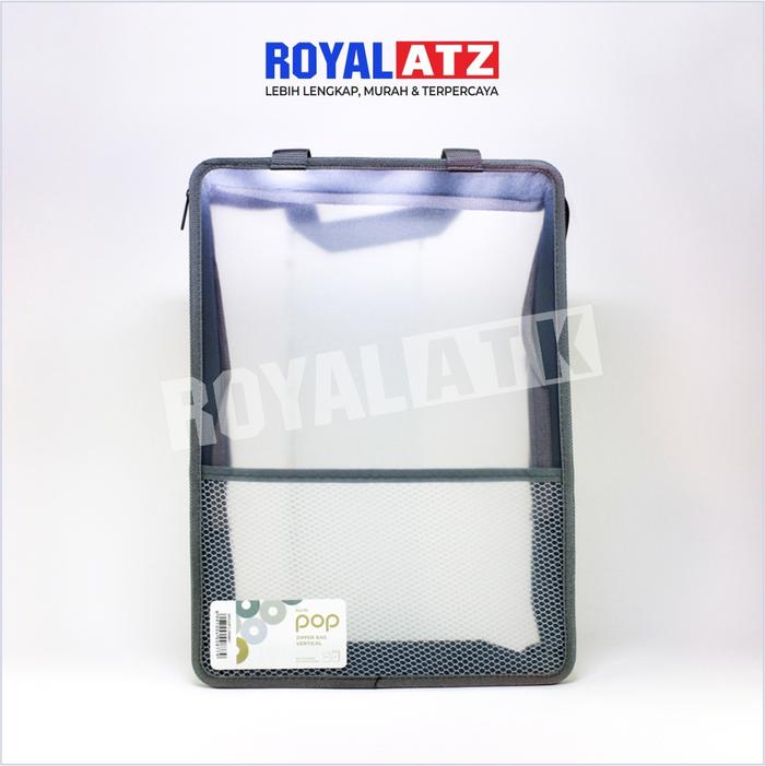 Jual Daiichi Zipper Bag FC POP Map Resleting Horizontal & Vertical ...