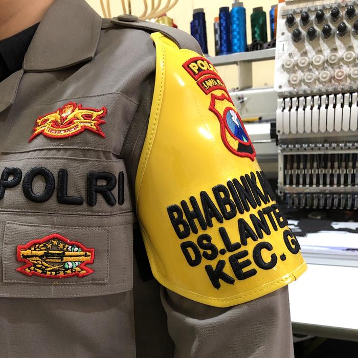 Jual Ready banyak Ban lengan polisi bordir custom sesuai pesanan - Kota ...
