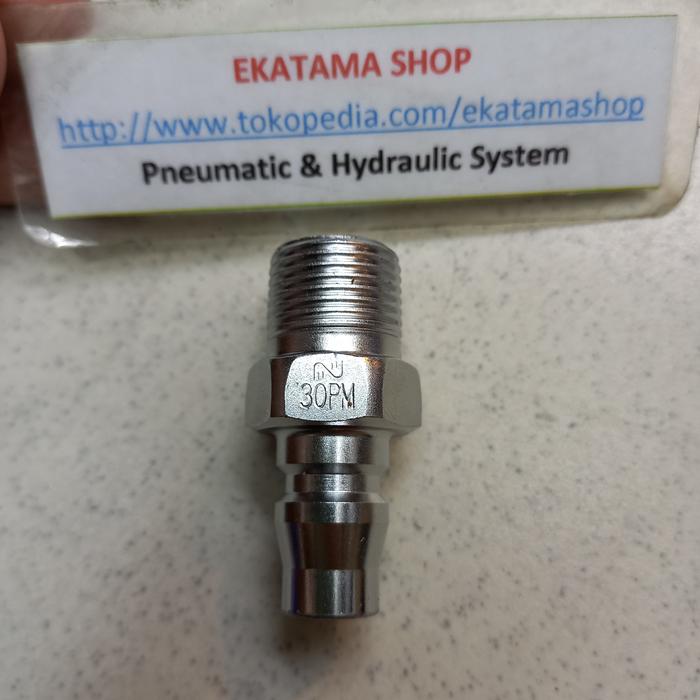 Jual Quick Coupler Coupling Angin NITTO KOHKI 30PM - Jakarta Barat - Abadi Automation Hydraulic ...