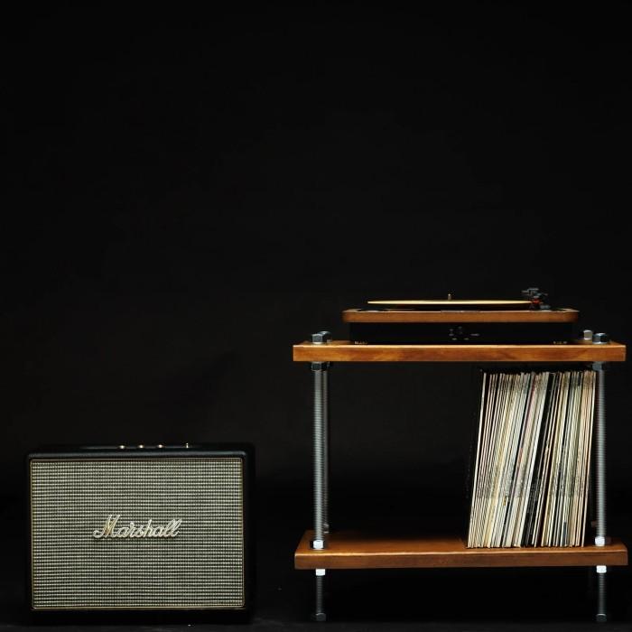 Jual Rak Piringan Hitam / Rak Amplifier/ Rak Turntable Kayu Solid 2 ...