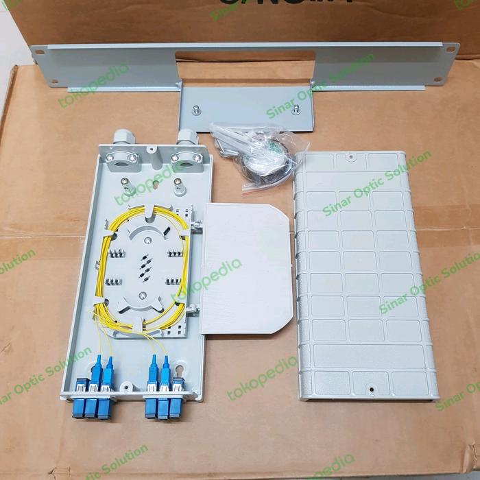 Jual odf 4 core Sc / otb rack 4 core Sc Upc lengkap - Jakarta Pusat ...