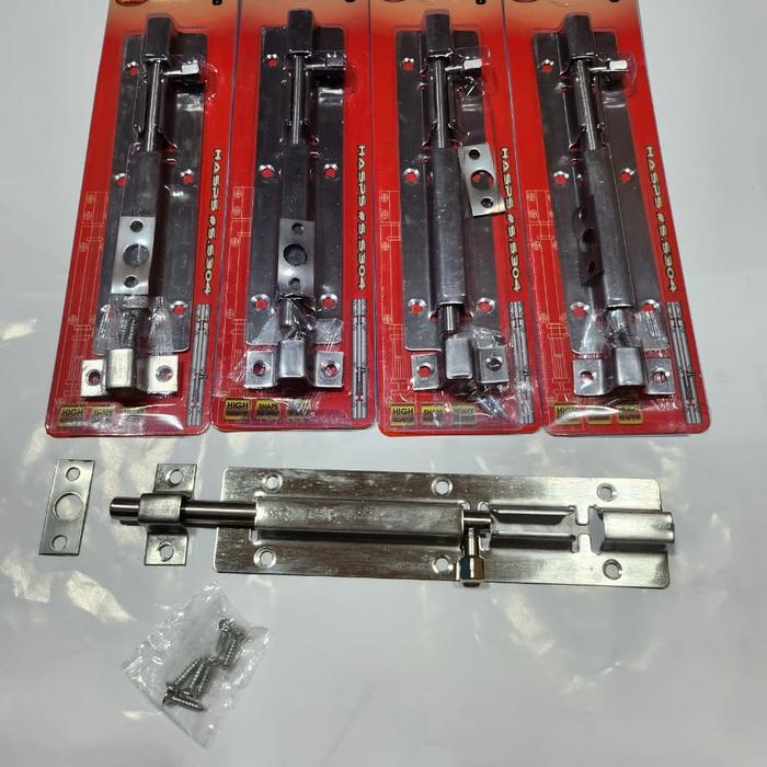 Jual Grendel Stainless 6" inch ATS / Grendel Pintu Jendela / Slot 6 ...