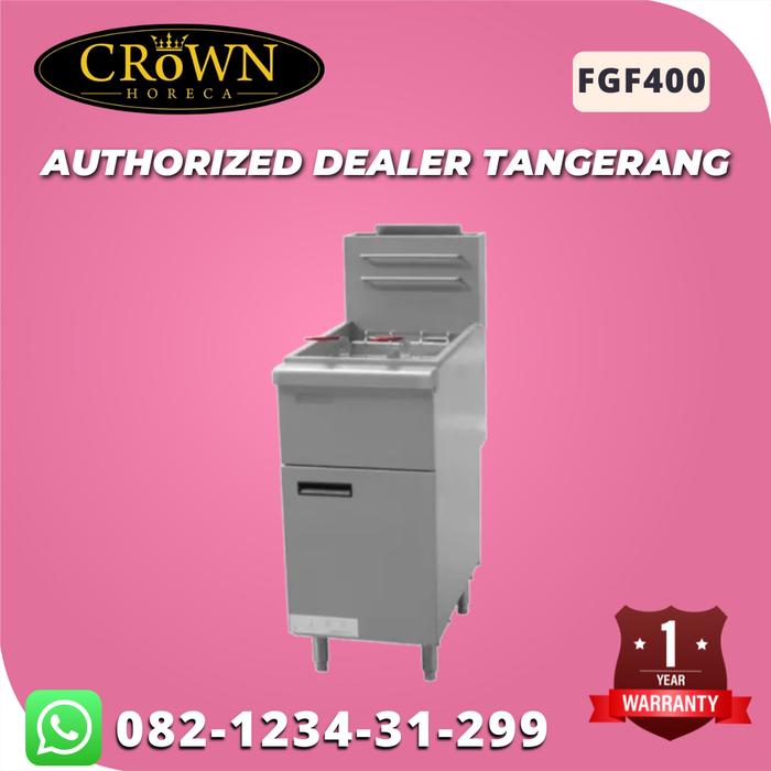 Jual CROWN HORECA FGF400 Gas Deep Fryer 1 Tank 2 Basket 20 Liter - Kab ...