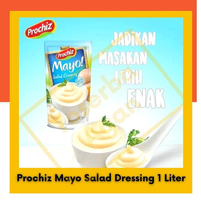 Jual Prochiz Mayo Salad Dressing 1 Liter/ Mayonaise Prochiz / Mayonais ...