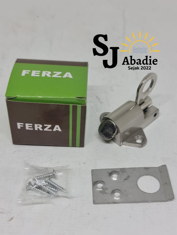 Jual Spring Knip Knife Grendel Jendela Kodok FERZA Bulat Window Latch ...