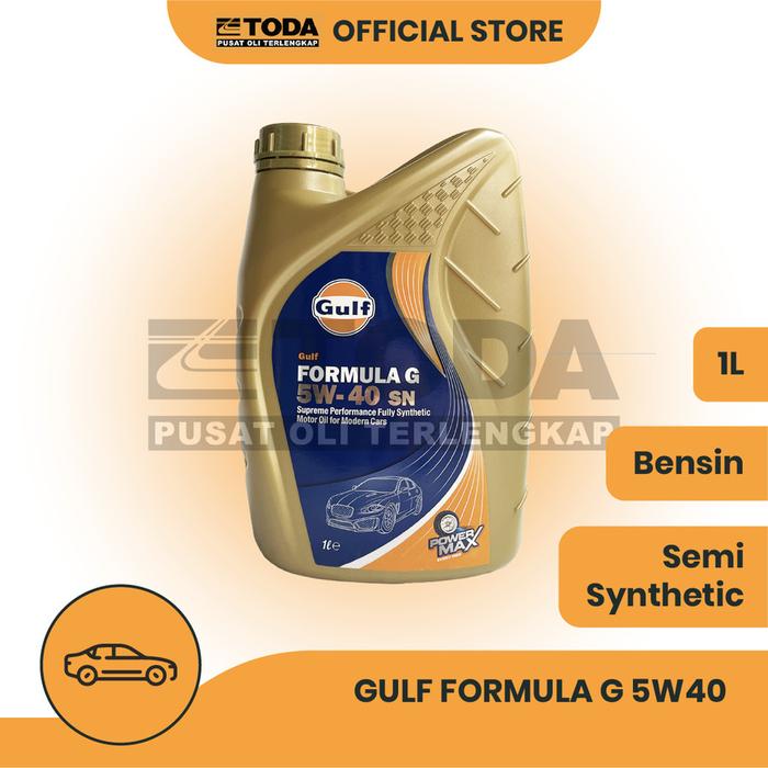 Promo Oli Gulf Formula G 5W-40 1L Original Oli Mesin Mobil - Kota ...