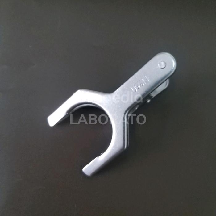 Jual SPHERICAL PINCH CLAMP NO.50 JOINT HOLDER CLIP LAB STAINLESS STEEL ...