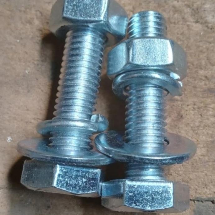 Promo baut mur baja 8.8 full drat m20 x 100mm galvanis putih - Jakarta Pusat - pahrul jaya ...