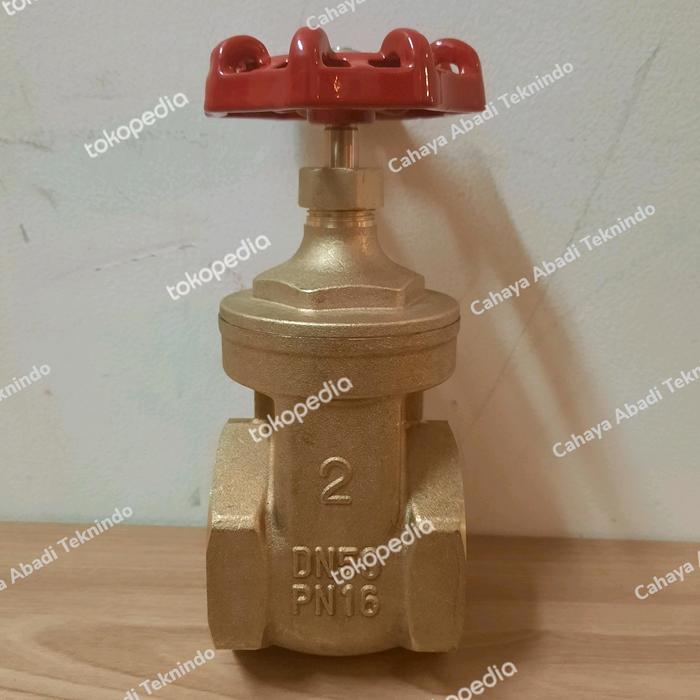 Jual Gate valve kuningan Pn16 drat 2 Jual Gate valve kuningan Pn16 drat 2