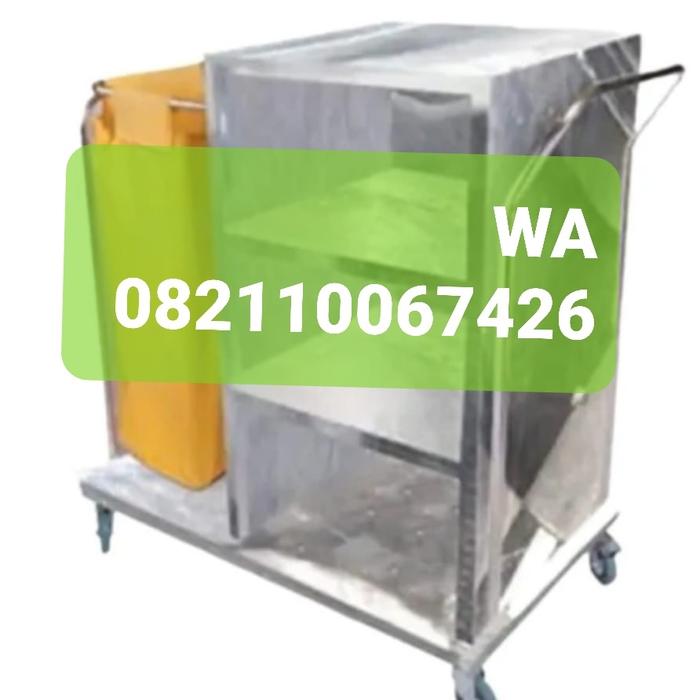 Jual TROLLEY TROLI STAINLESS LABORATORIUM RUMAH SAKIT KANTOR ...
