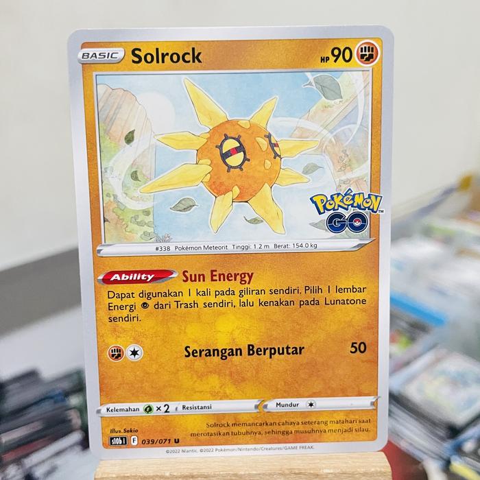Jual Solrock s10b pogo go Kartu Pokemon Indonesia TCG card - Kota Tangerang - Tokutoys | Tokopedia