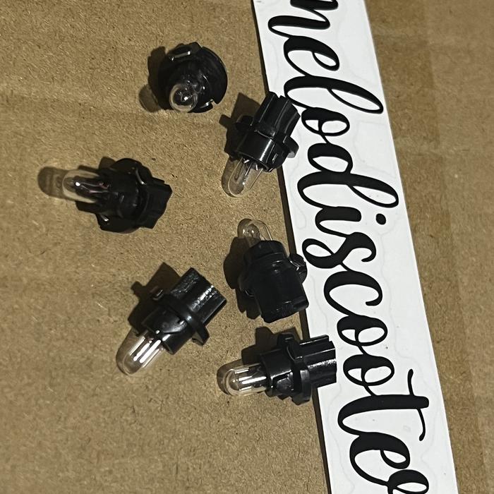 Jual Original Lampu bohlam socket speedometer Piaggio Zip Fly Vespa Lx ...