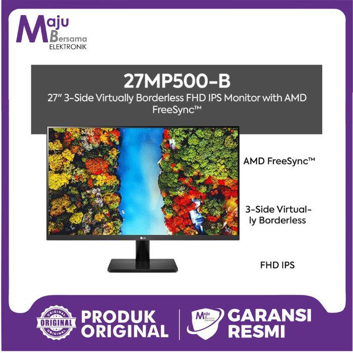 Promo LG 27MP500-B 27" FHD IPS Monitor AMD FreeSync™ 75Hz HDMI Cicil 0% ...