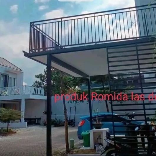 Jual atap bawah pakai plafon PVC untuk kanopi balkon Mezanine - Kota ...