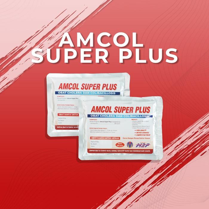 Jual Amcol Super Plus 100 Gram M2P | Obat Cholera dan Collibacillosis ...