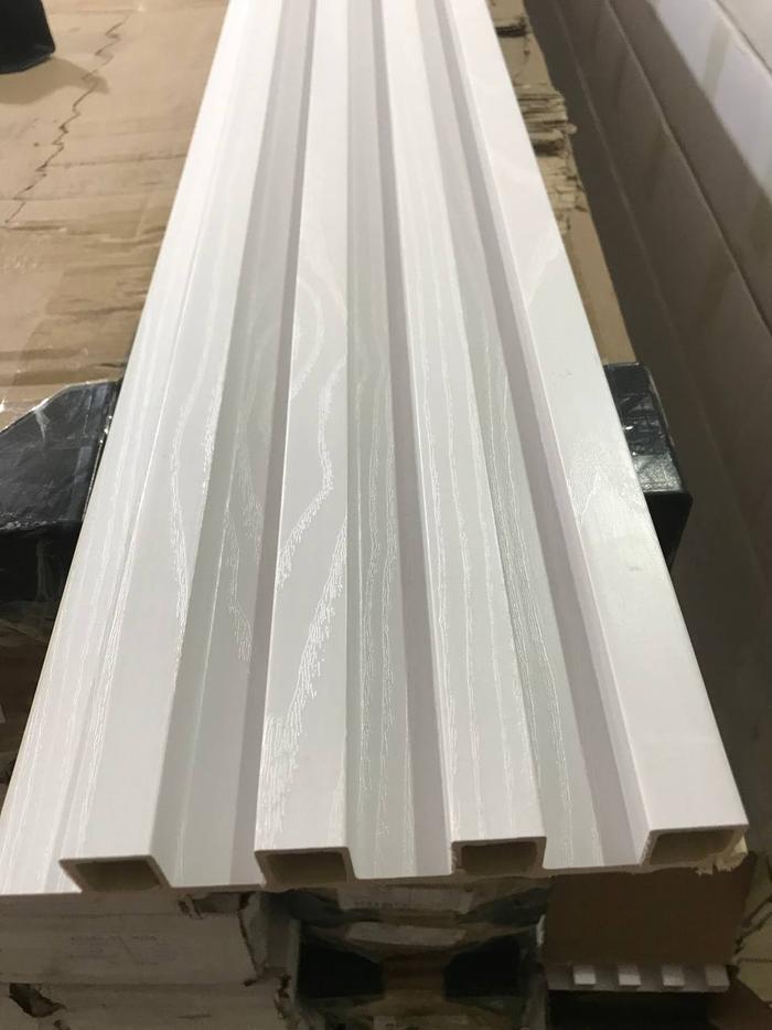 Jual Wpc Wall Panel Dinding 145x16 Wall Panel Hiasan Dinding - Putih ...